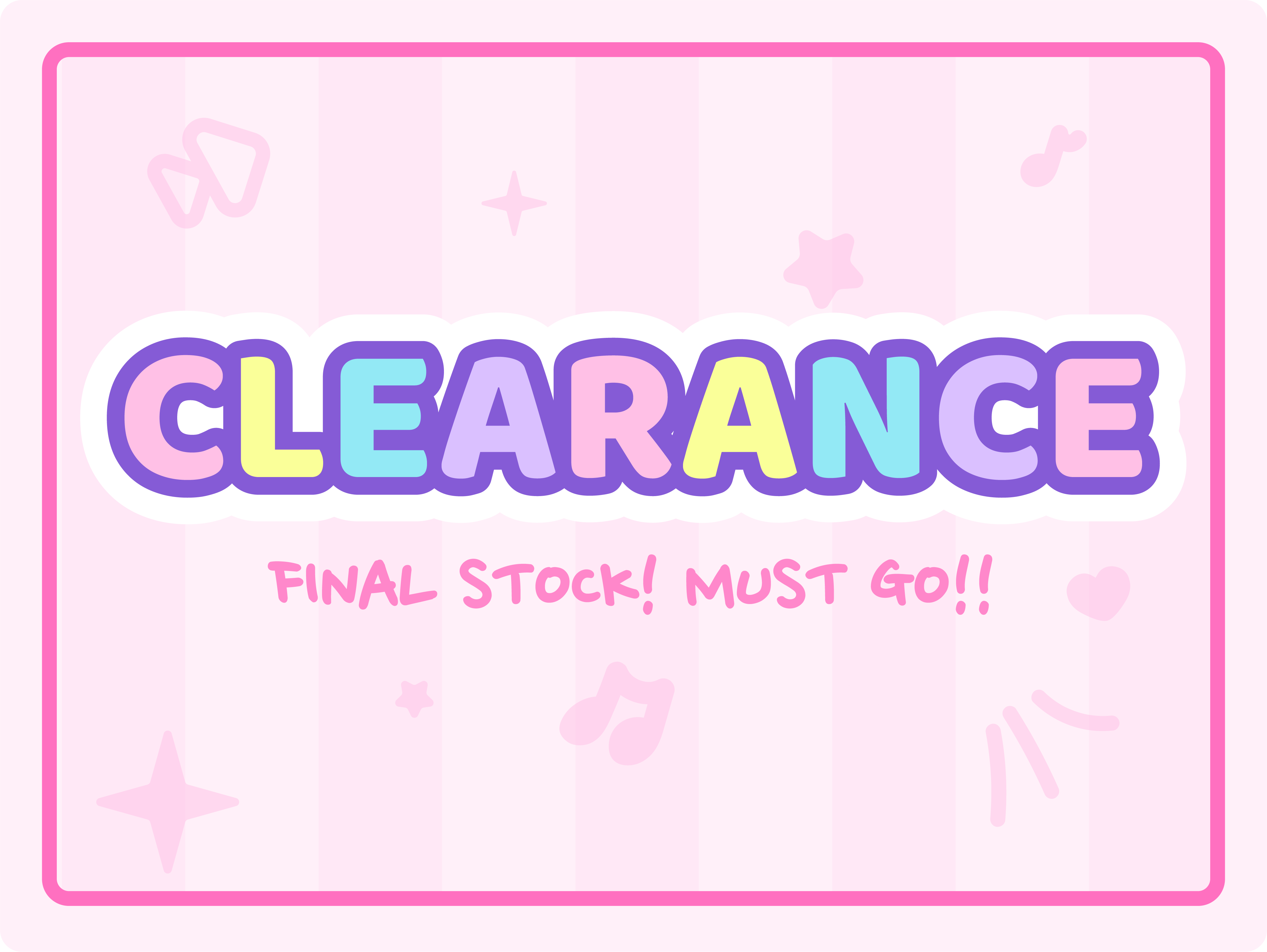 clearance – Parfait Parlour