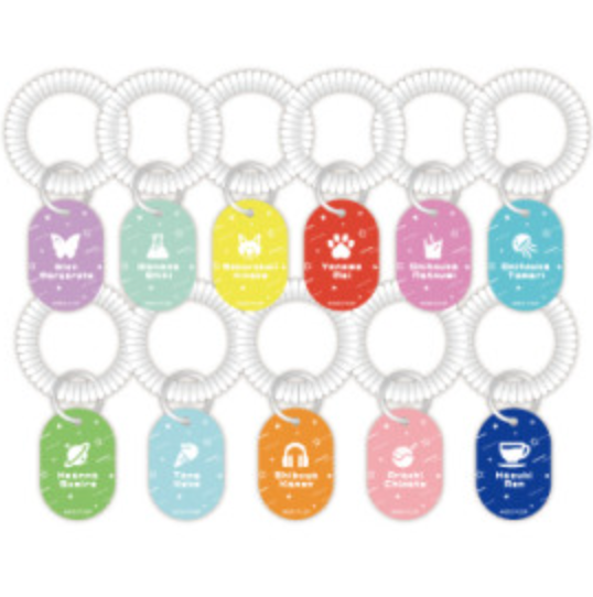 Love Live! Superstar!! Liella x Raku Spa Locker Tag Keychain – Parfait ...